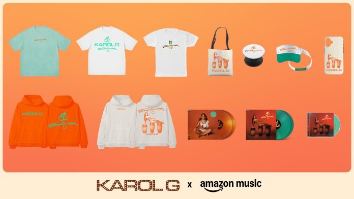 Karol G estrena disco y merch oficial en Amazon: esto es lo que debes ...